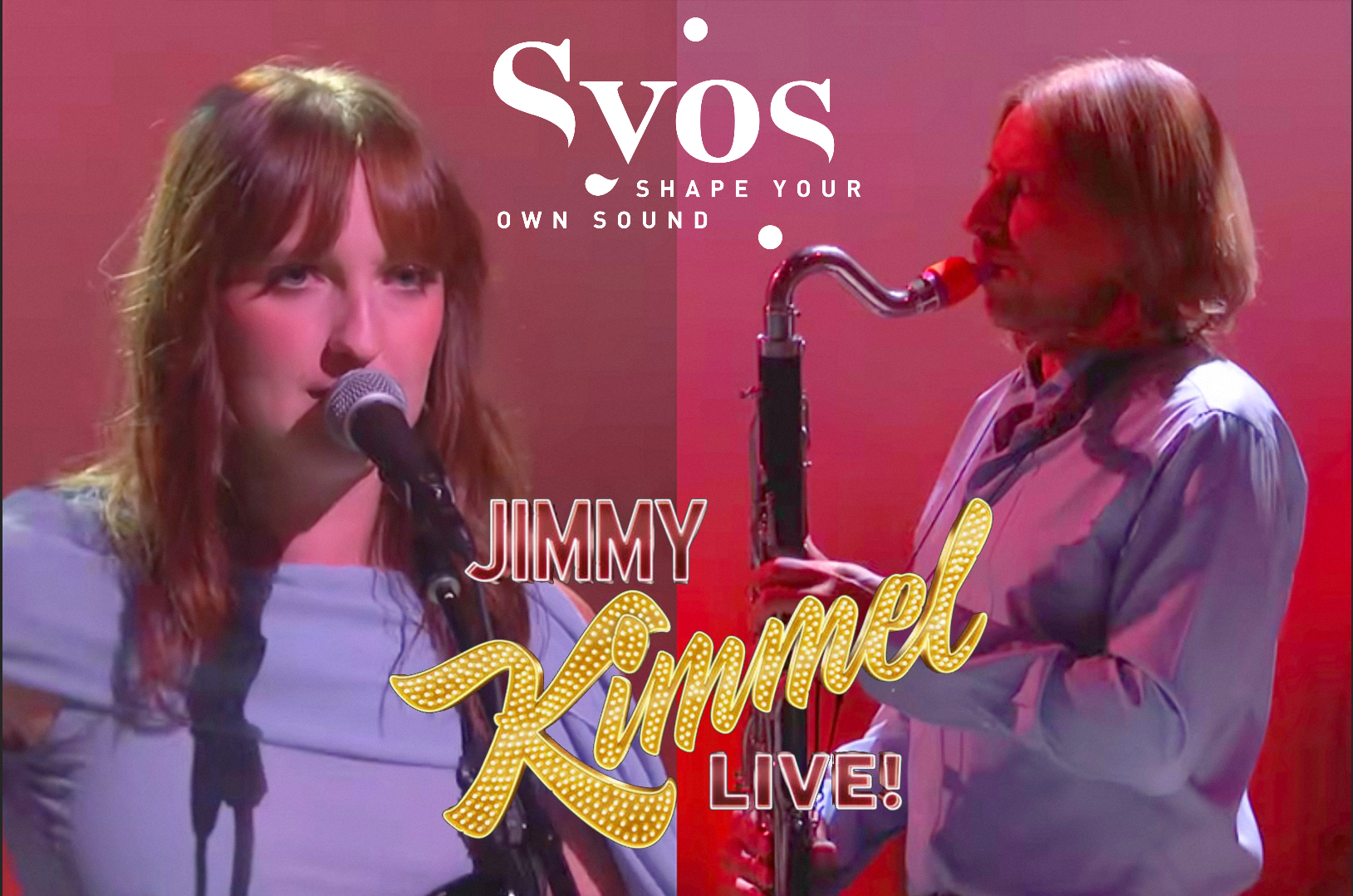 Syos chez Jimmy Kimmel