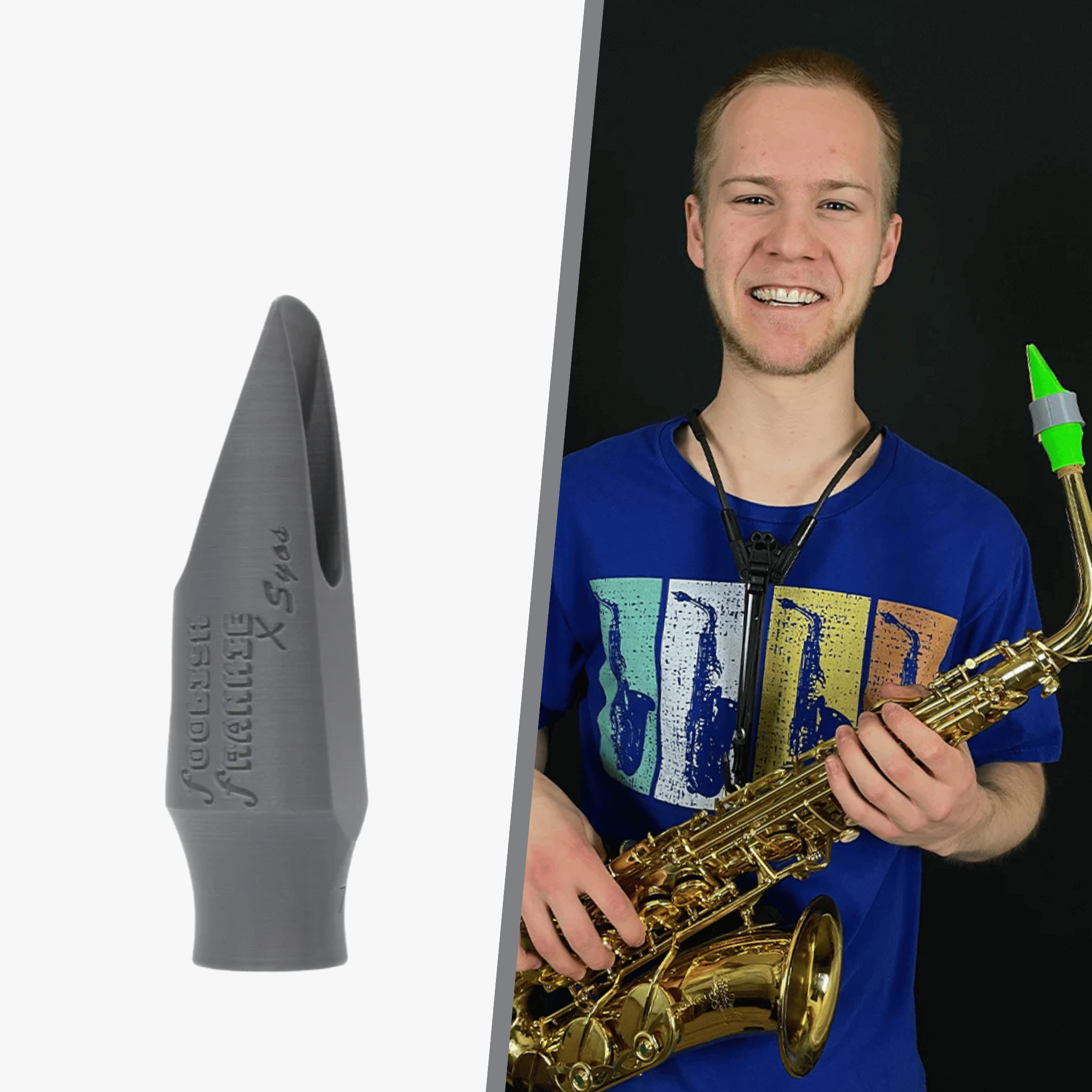 FoolishFrankie's alto saxophone mouthpiece by Syos